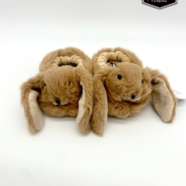 Rabbit Slippers - Etsy