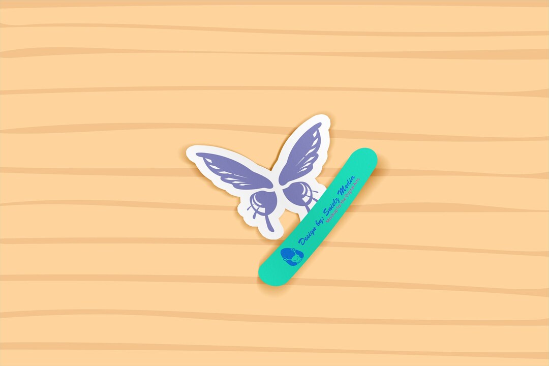 Butterfly Wings Sticker Printable Stickers Digital Angel - Etsy