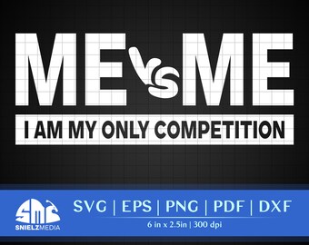 My Only Competition Svg - Etsy