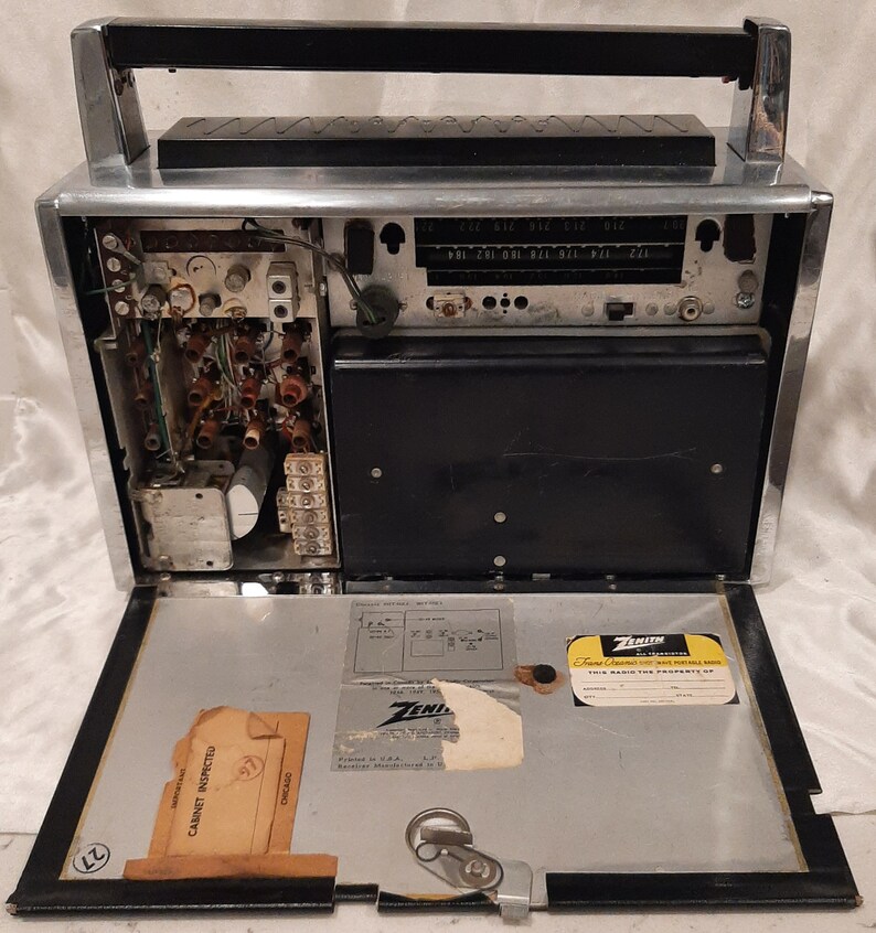 Zenith Royal 1000-D Trans-oceanic Transistor Radio Manual looks Great ...