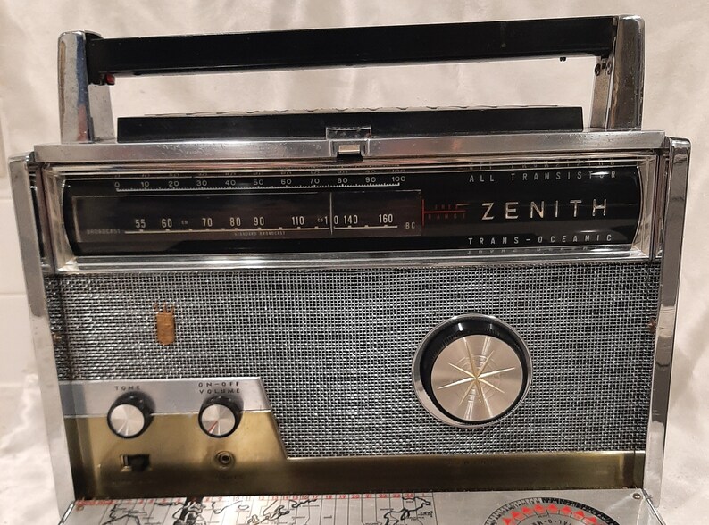 Zenith Royal 1000-D Trans-oceanic Transistor Radio Manual looks Great ...