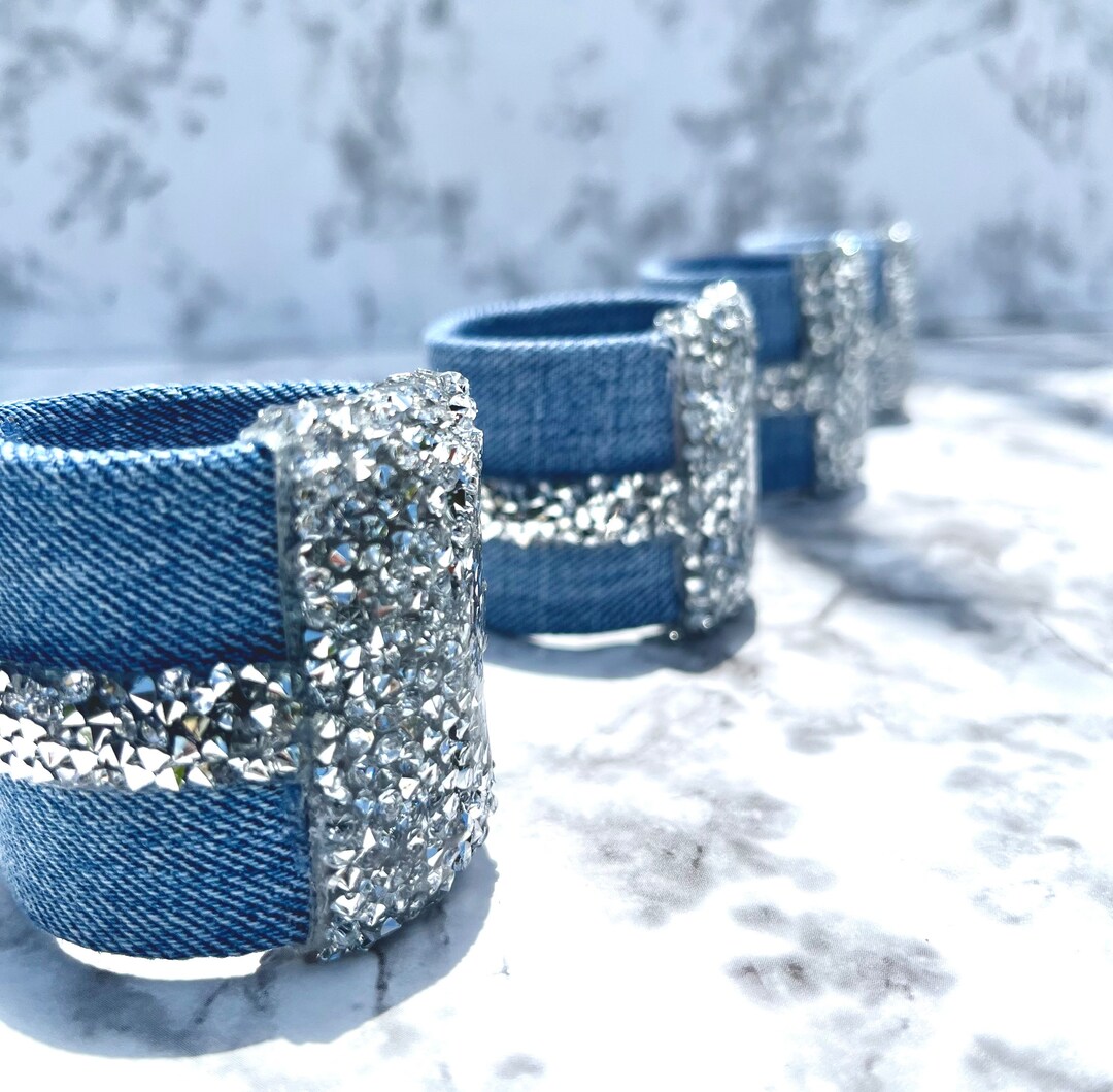Rhinestones & Denim - Etsy