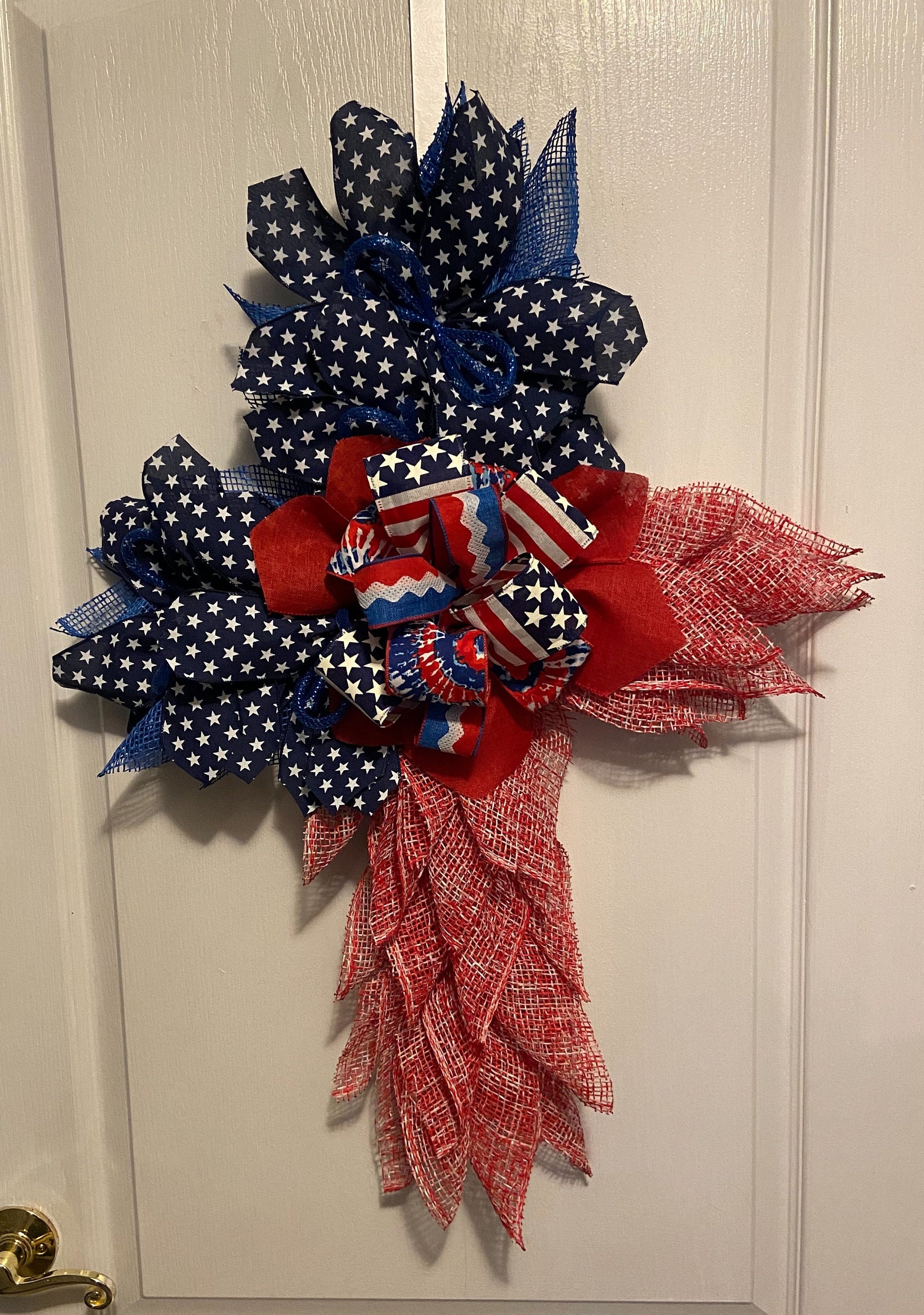 Patriotic Cross (style 2) - Etsy
