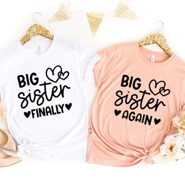 Big Sister Shirt - Etsy