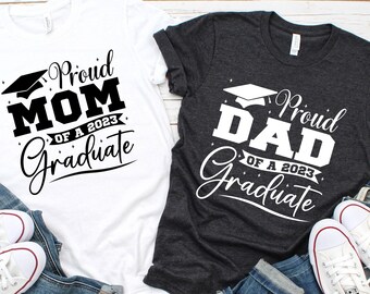 Graduation 2024 Shirt, Proud Mom Dad Graduate New Family Matching Custom Graduation, Graduation ...