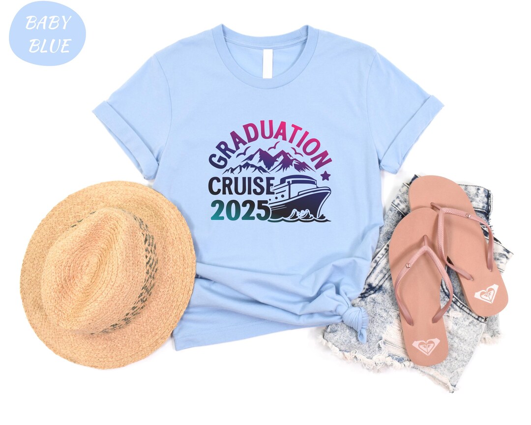 Graduation Cruise Squad Shirts, Class of 2025 Family Graduation Cruise ...