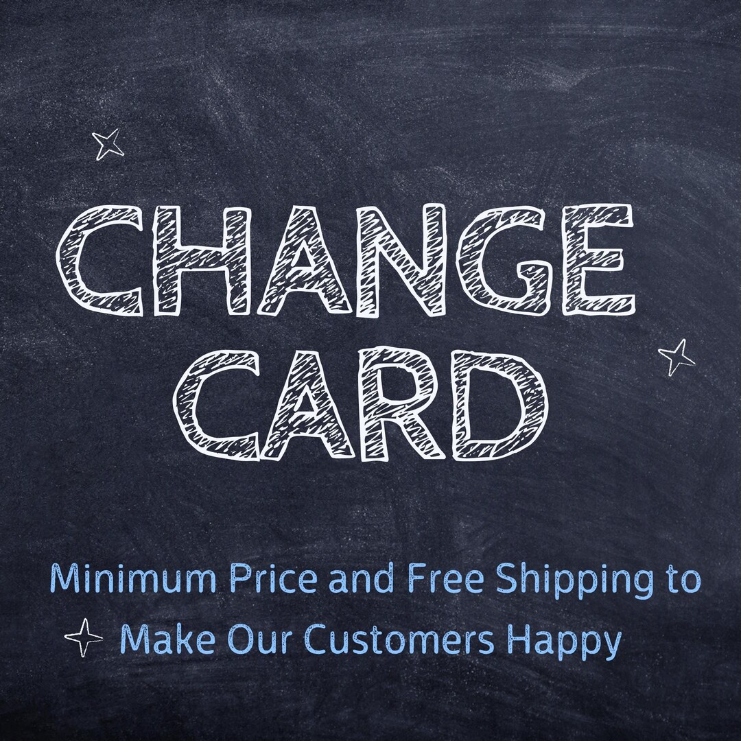 Change T-shirt Card, Minimum Price and Free Shipping to Make Our ...