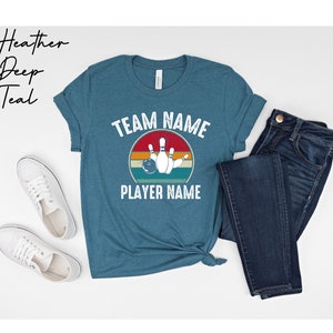 Custom Retro Bowling Shirt, Bowling Team Shirt, Personalized Bowling ...