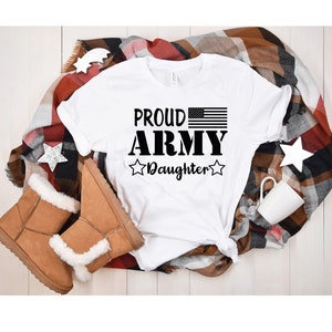 Custom Proud Army Family Matching Shirts, Army Family T-shirts, Dad Mom ...