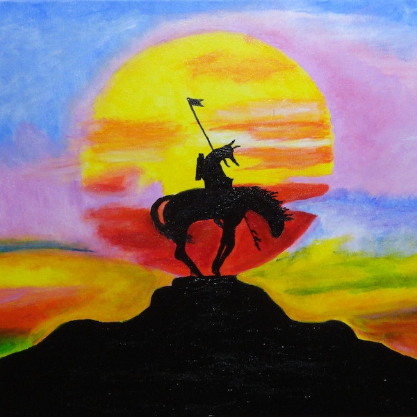 End of Trail Print - Etsy