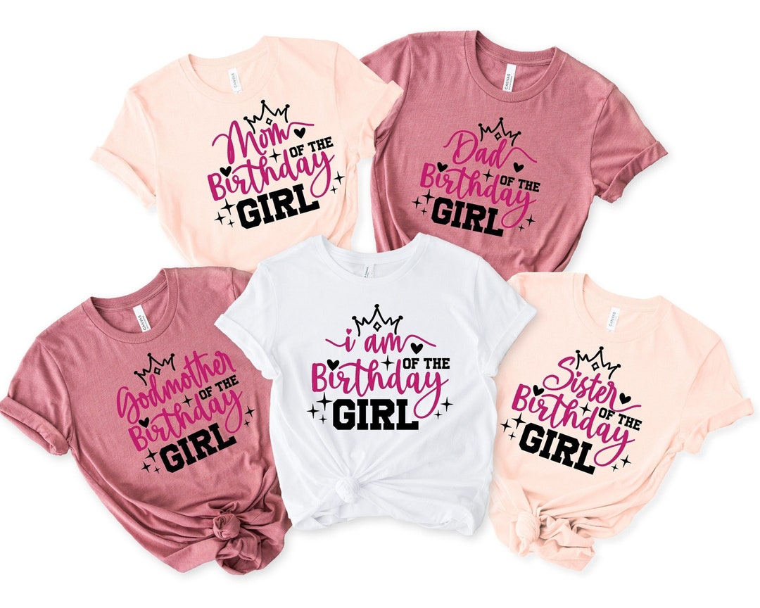 Custom Birthday Shirt, Birthday Shirt, Family Birthday Shirt, Family ...