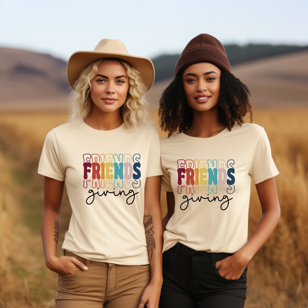 Friendsgiving Shirt, Thanksgiving Friends Shirt, Friendsgiving ...