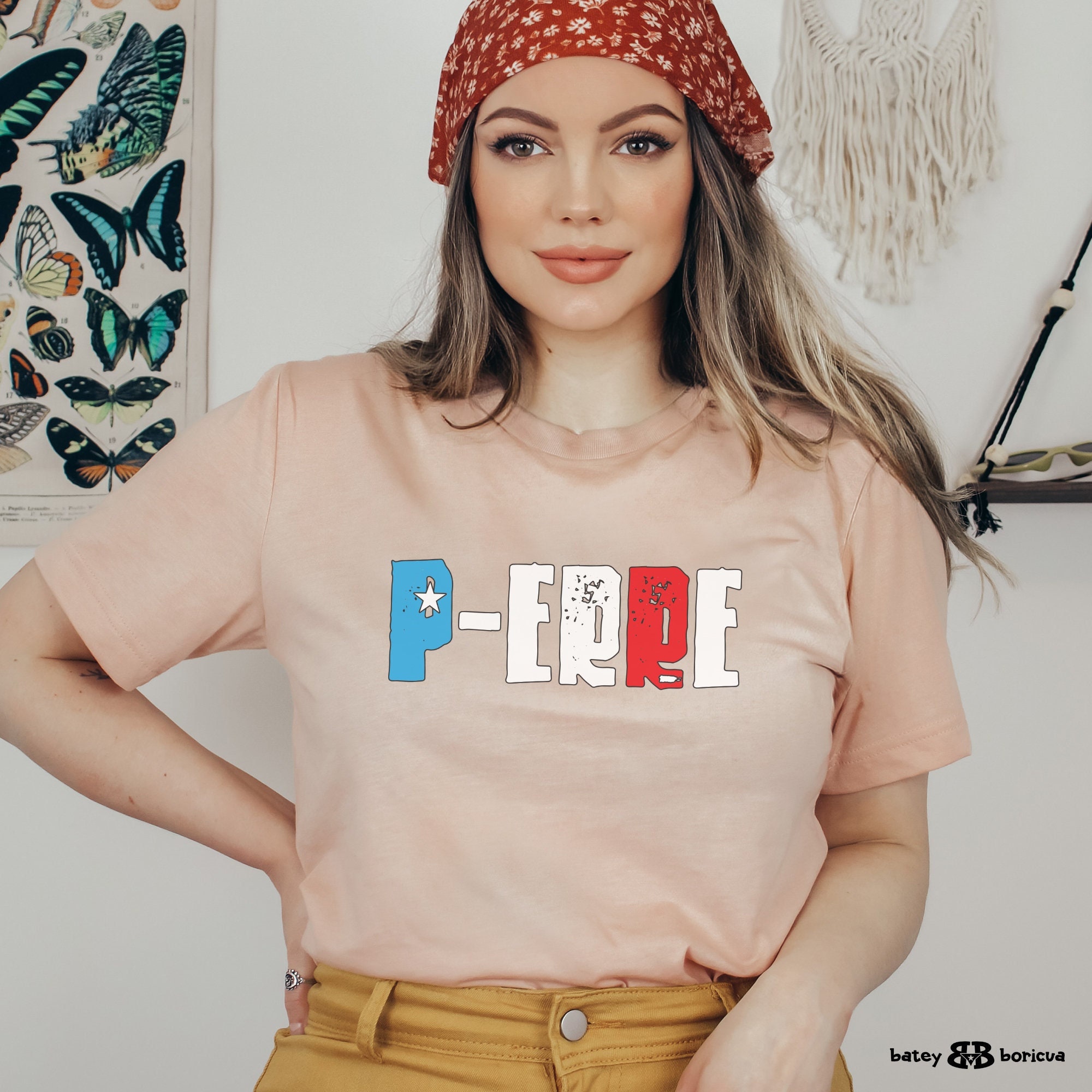 Puerto Rico Shirt, P-ERRE Boricua Shirt, Puerto Rico Tshirt, Puerto ...