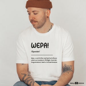 Puerto Rico Shirt, Wepa Definition Boricua Shirt, Puerto Rico Tshirt ...