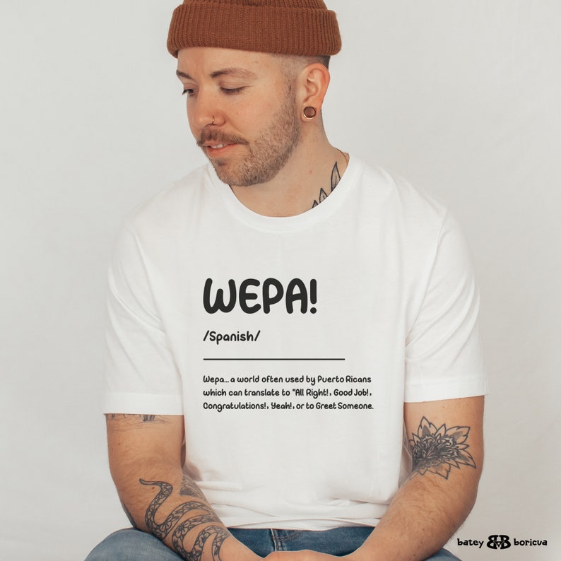 Puerto Rico Shirt, Wepa Definition Boricua Shirt, Puerto Rico Tshirt ...