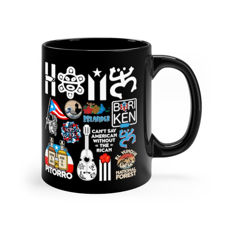 Puerto Rico Coffee Mug, Puerto Rican Art Mug, Puerto Rico Gifts, Puerto ...