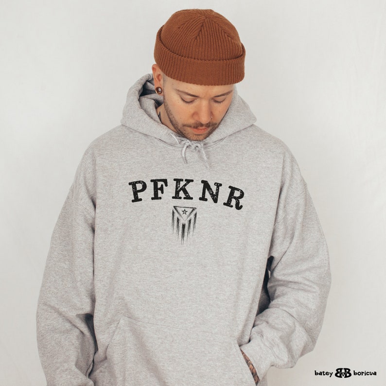 Puerto Rico Hoodie, PFKNR Boricua Art, Puerto Rican Hoodie, Puerto Rico ...