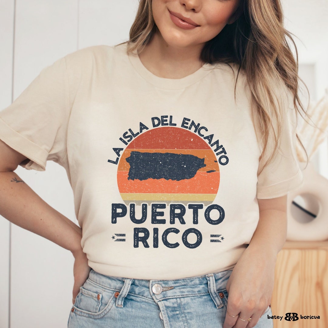 Puerto Rico Shirt, La Isla Del Encanto Puerto Rico Shirt, Puerto Rico ...