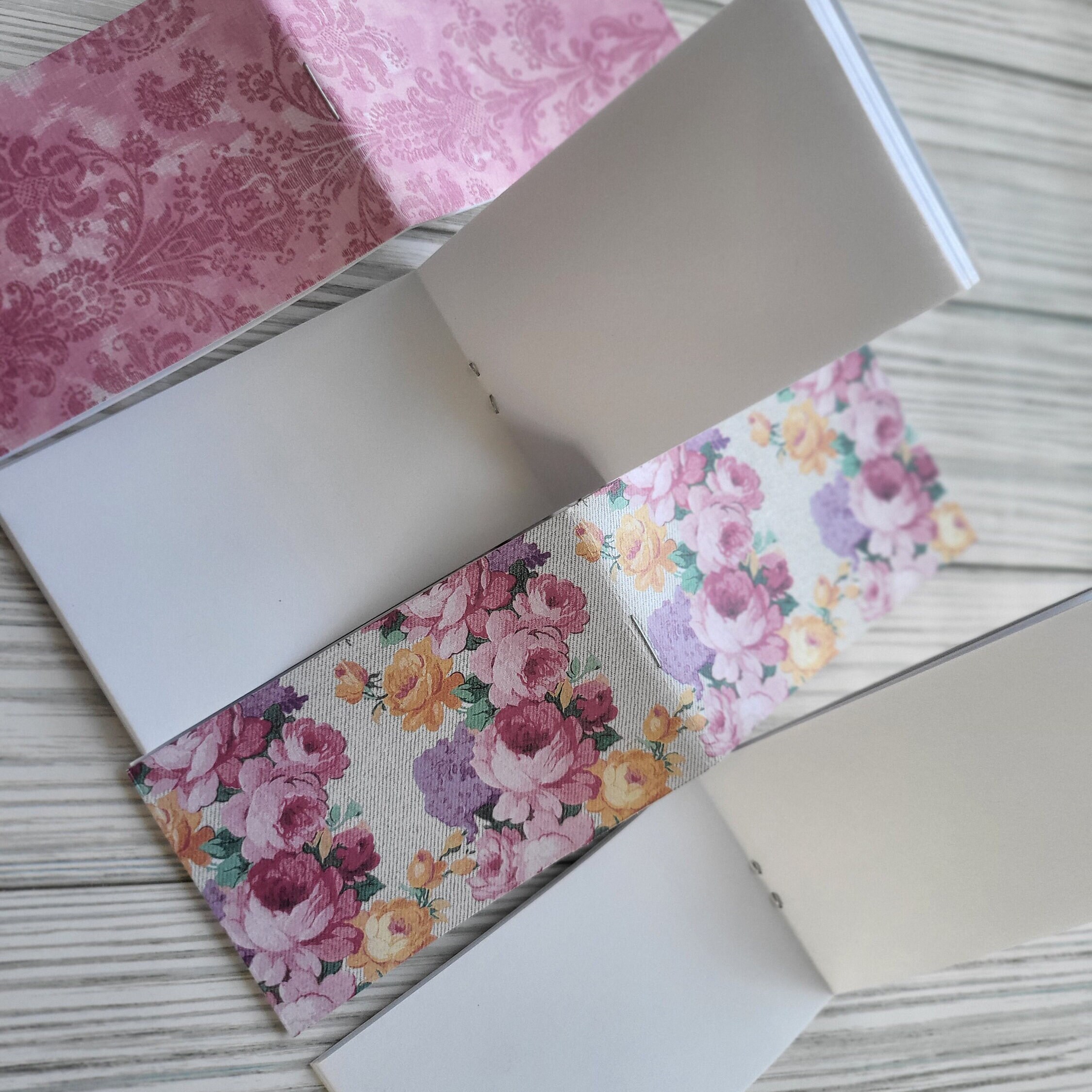 Assorted Pattern Covers Mini Notebook/ Tiny Notepads / Slim Notebook ...