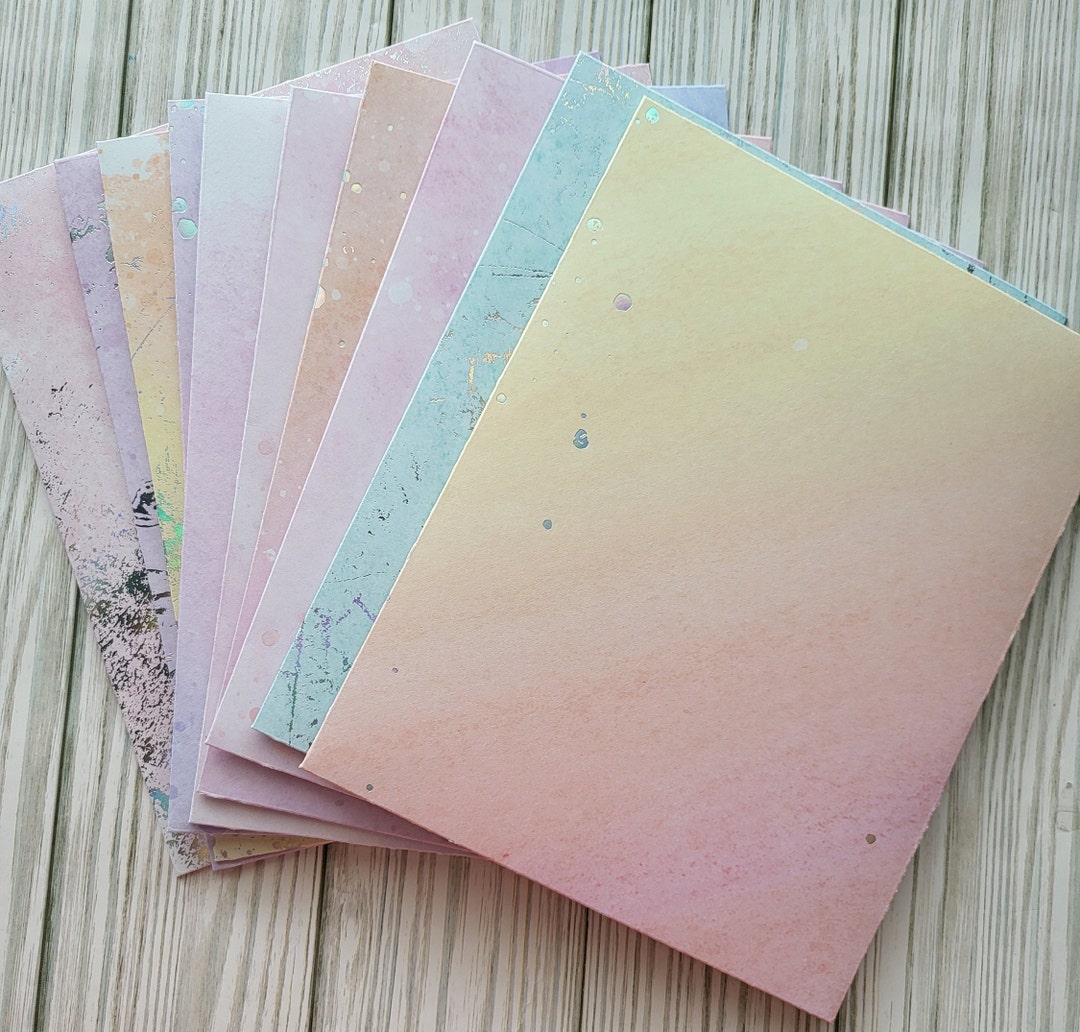 Pastel Color Metallic A7 Envelopes, Spark Envelopes. Assorted Pastel ...