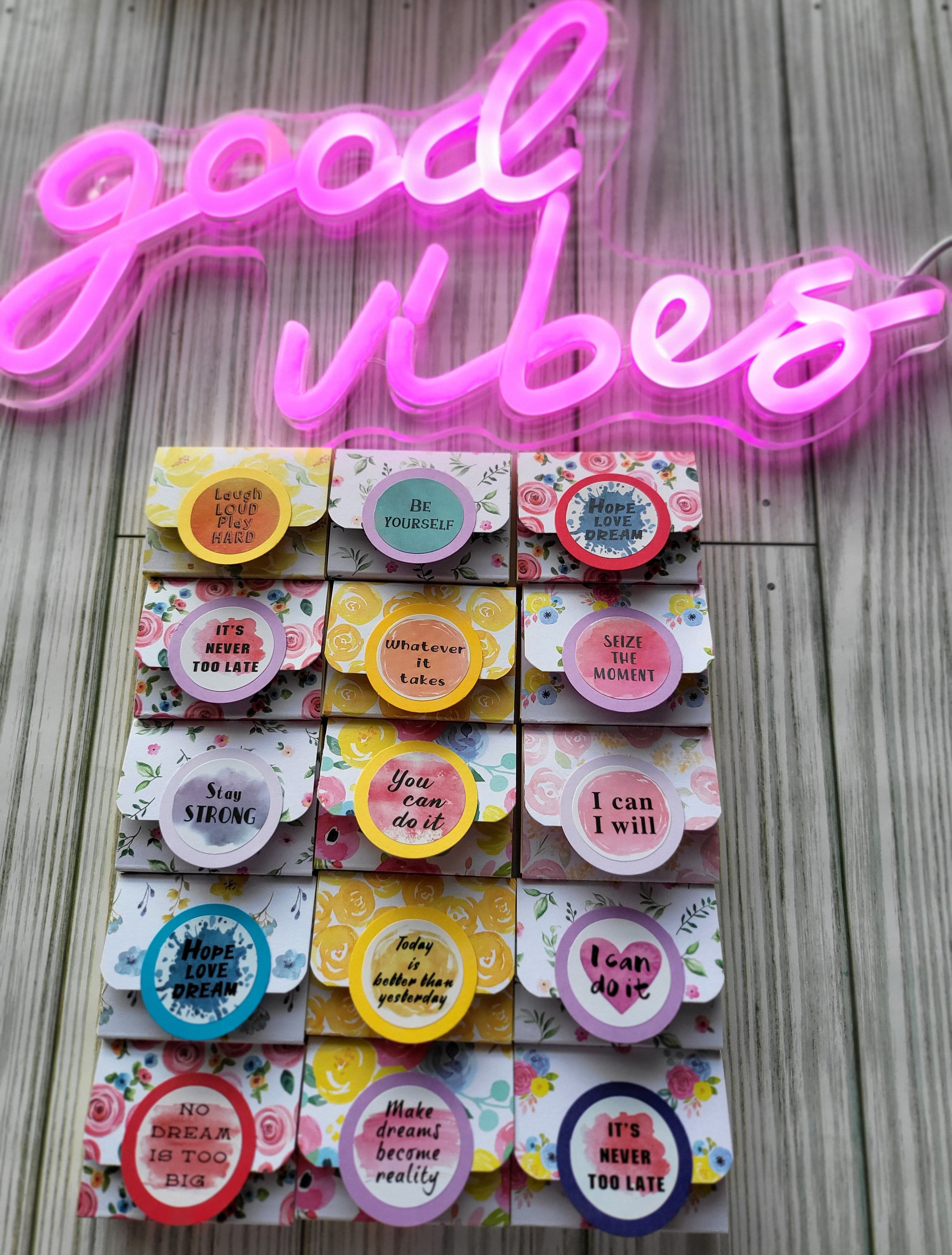 Mini Post It Notes Holder Post It Note Party Favor, Wedding Favor ...