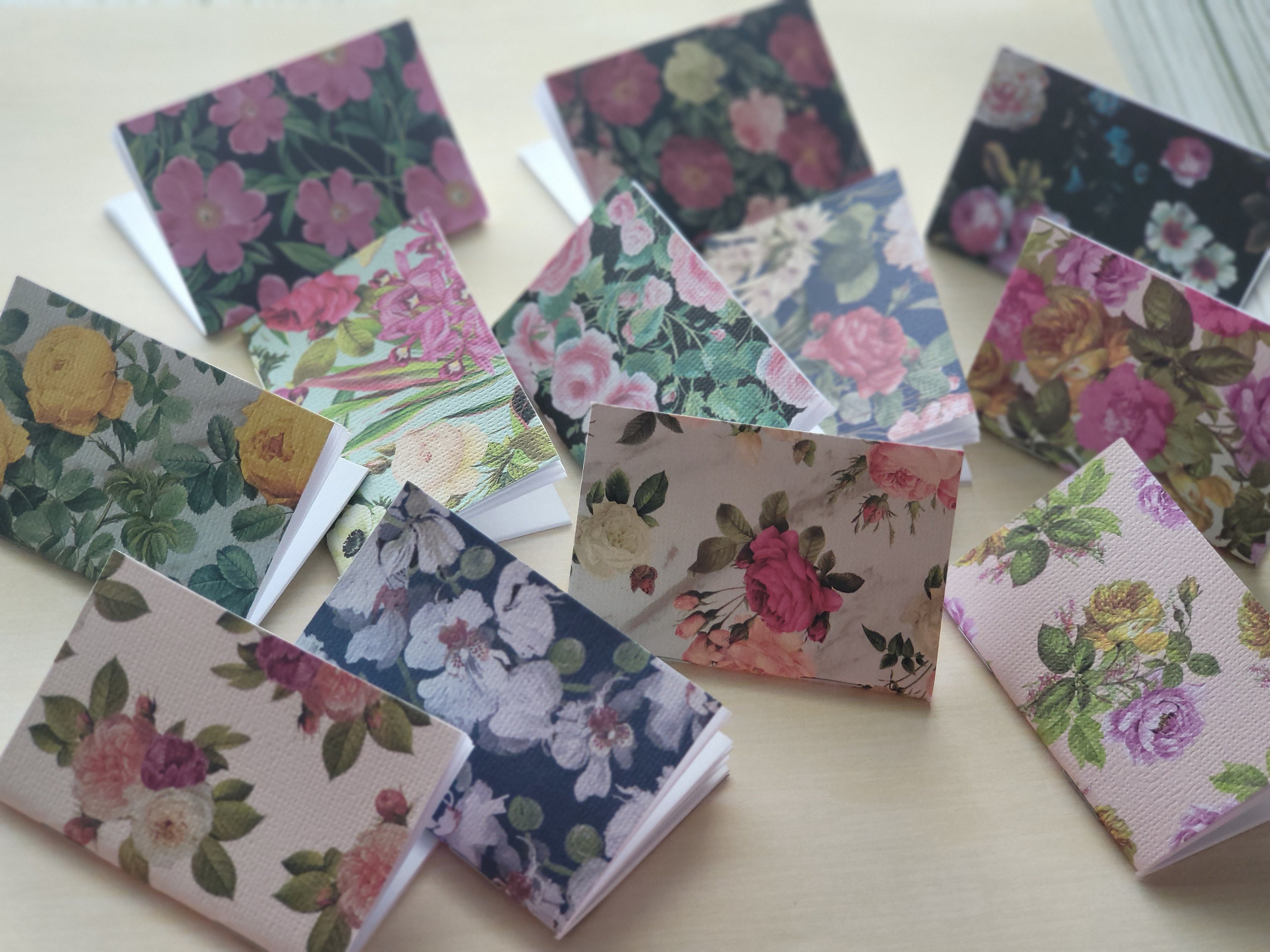 2x3 Mini Notebook/ Tiny Notepads / Small Memo / Pocket Notebook/ Wallet ...