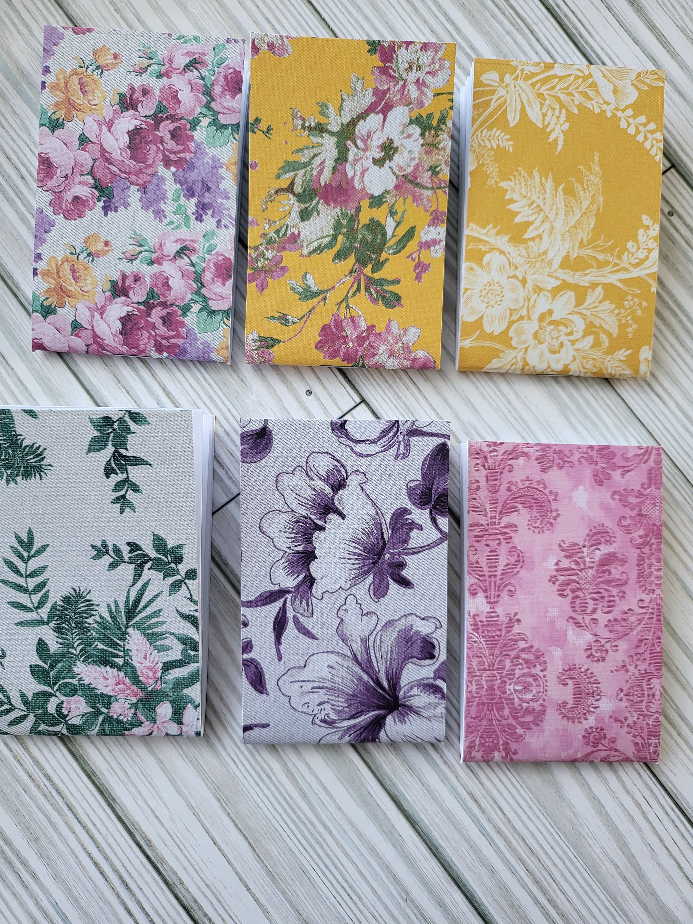 Assorted Pattern Covers Mini Notebook/ Tiny Notepads / Slim Notebook ...