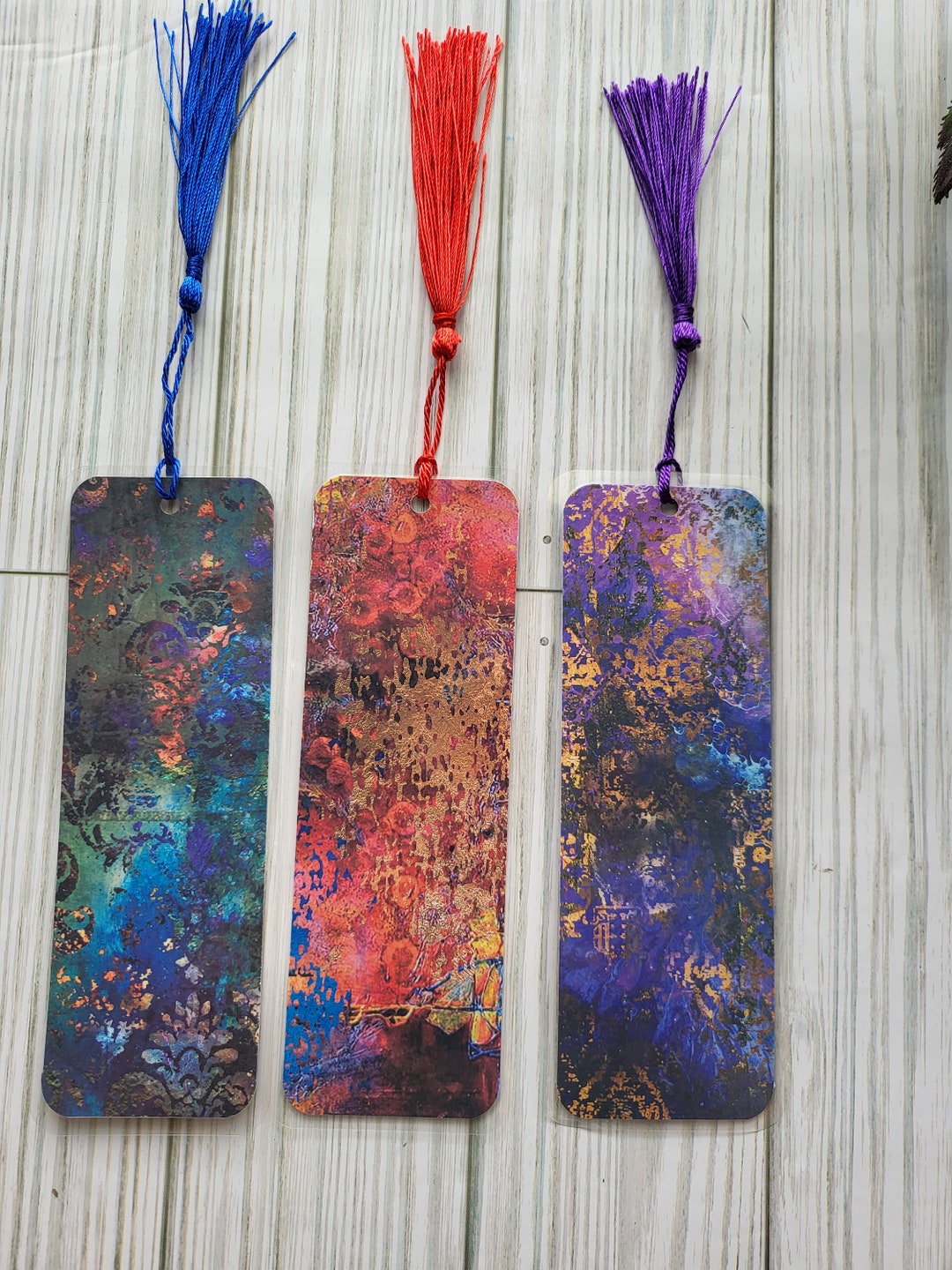 Mystic Laminated Bookmark Set: Retro Magical Book Lover Gift - Etsy