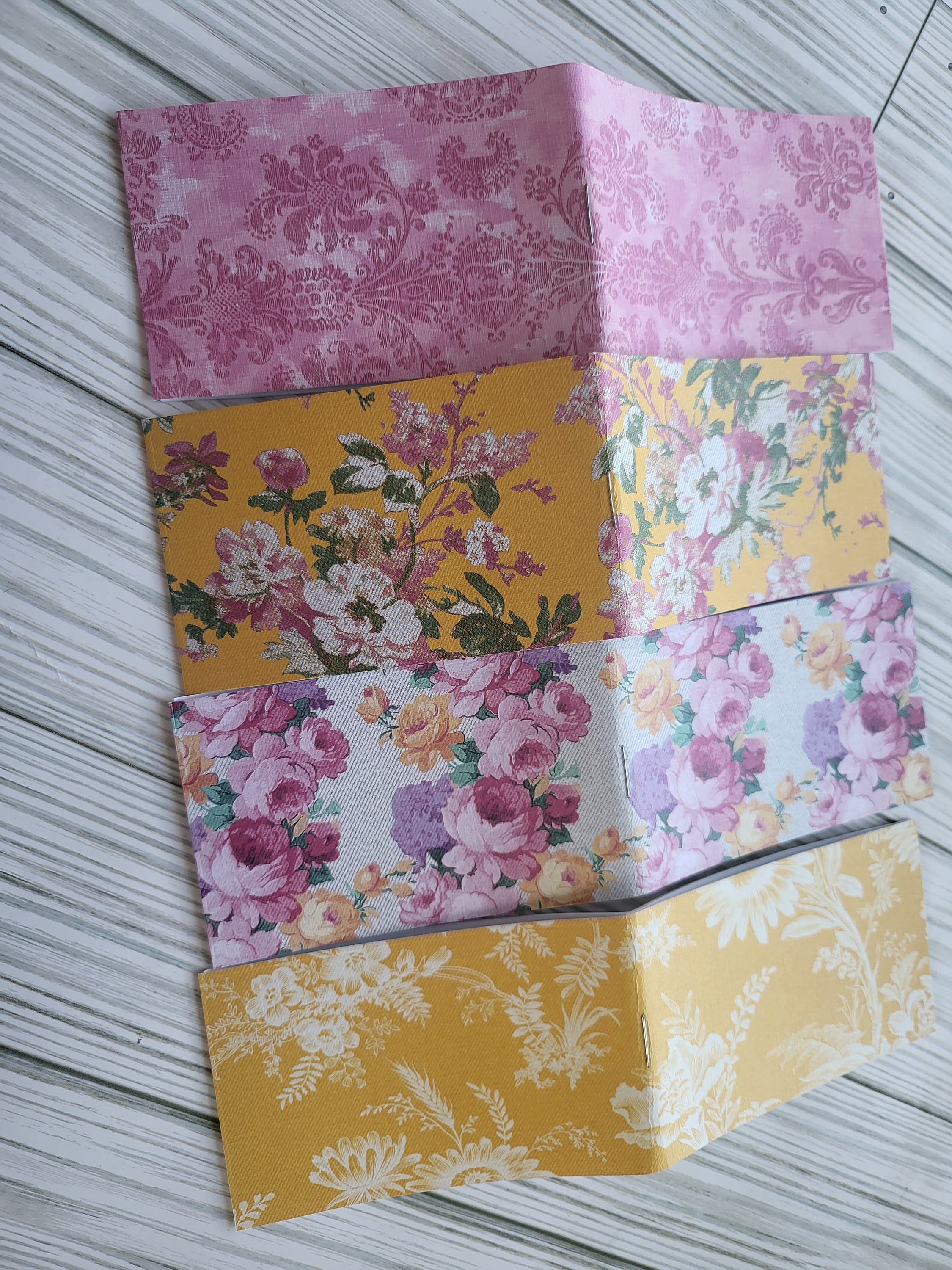 Assorted Pattern Covers Mini Notebook/ Tiny Notepads / Slim Notebook ...