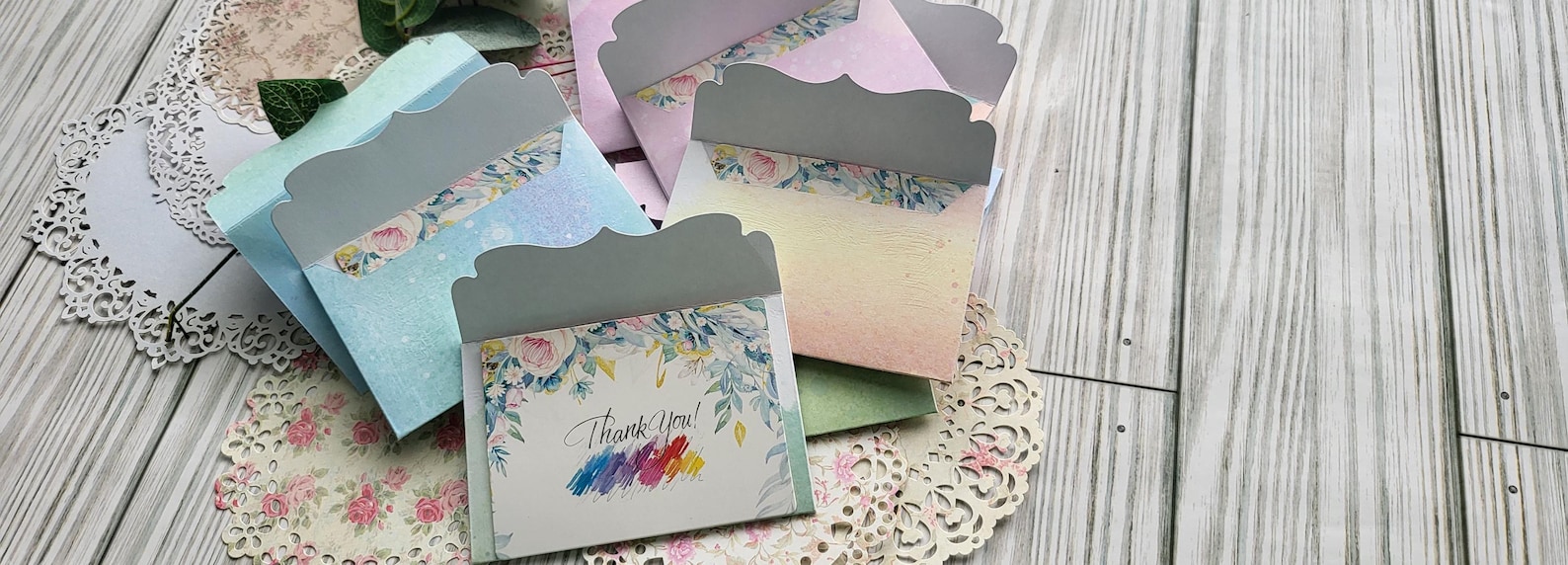 Mini Cardstock Envelope Set: Assorted Colors, Gift Enclosure Cards (set ...