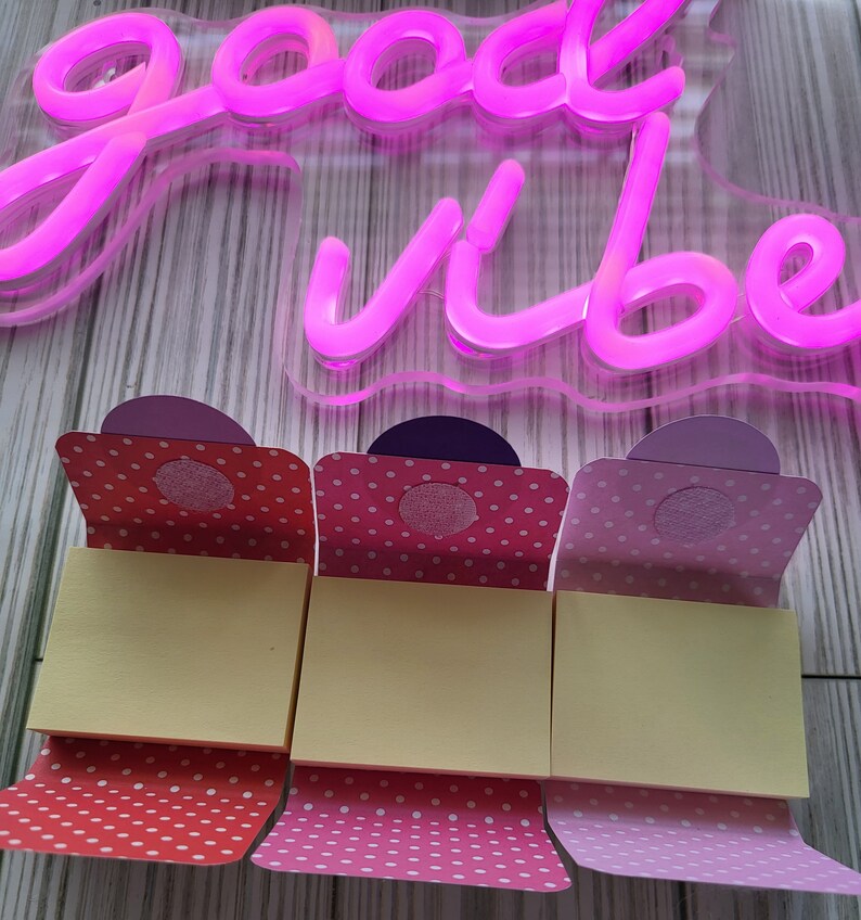 Mini Post It Notes Holder Post It Note Party Favor, Wedding Favor ...