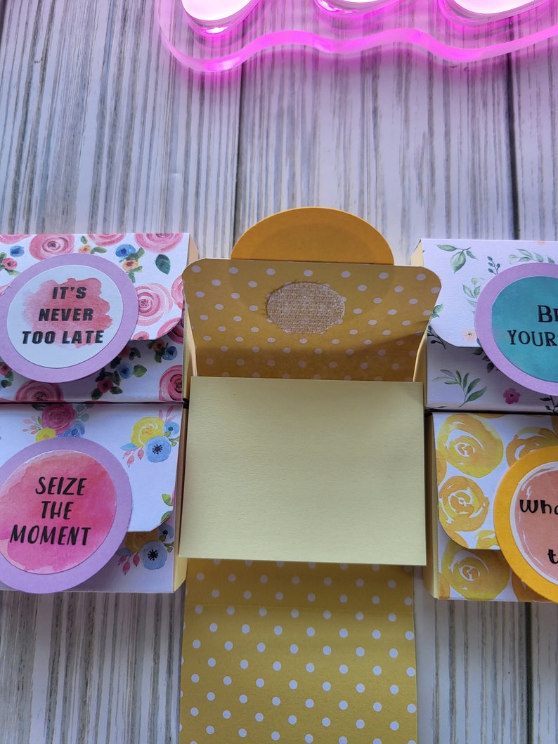 Mini Post It Notes Holder Post It Note Party Favor, Wedding Favor ...