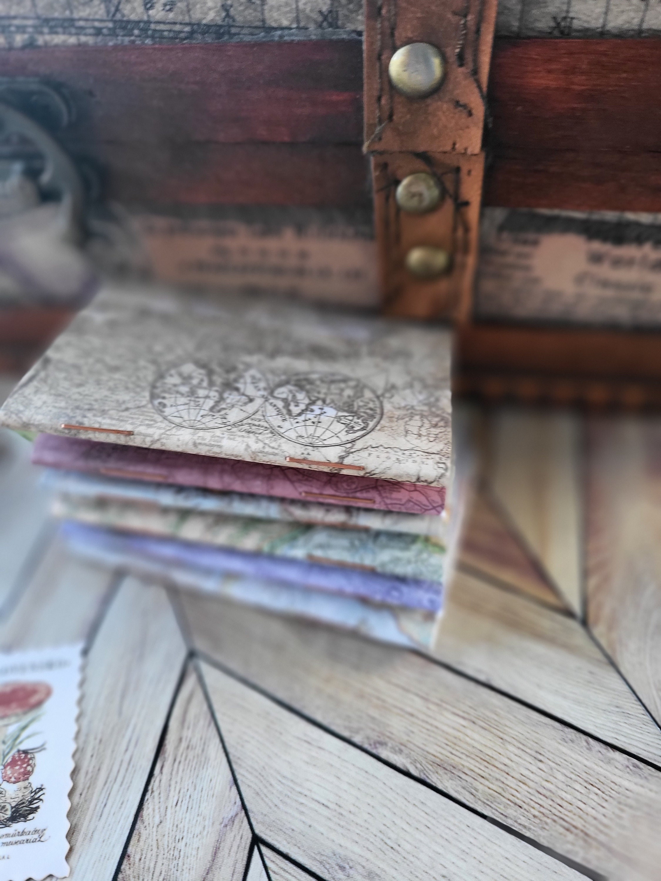 2 X3mini Map Assorted Covers Mini Notebook/ Tiny Notepads / Slim ...