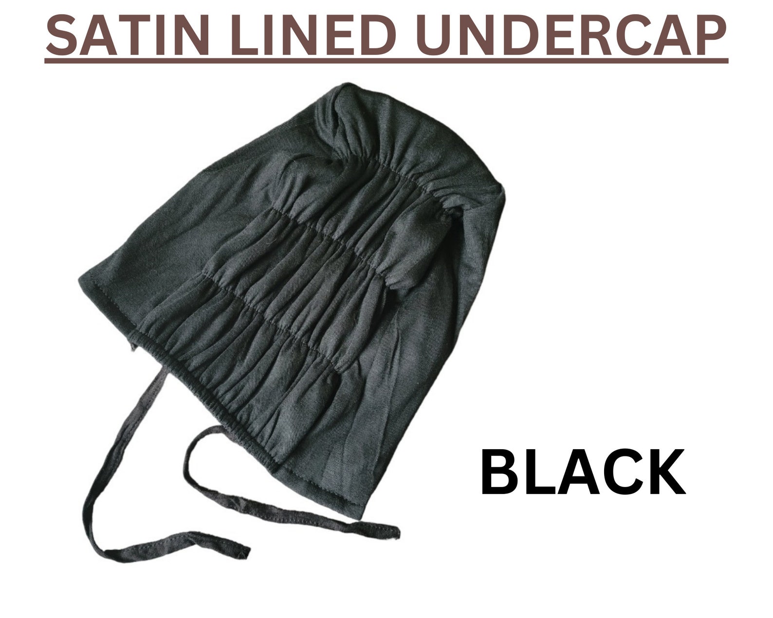 Hijab Satin Lined Undercap Hijab Silk Underscarf Satin - Etsy UK