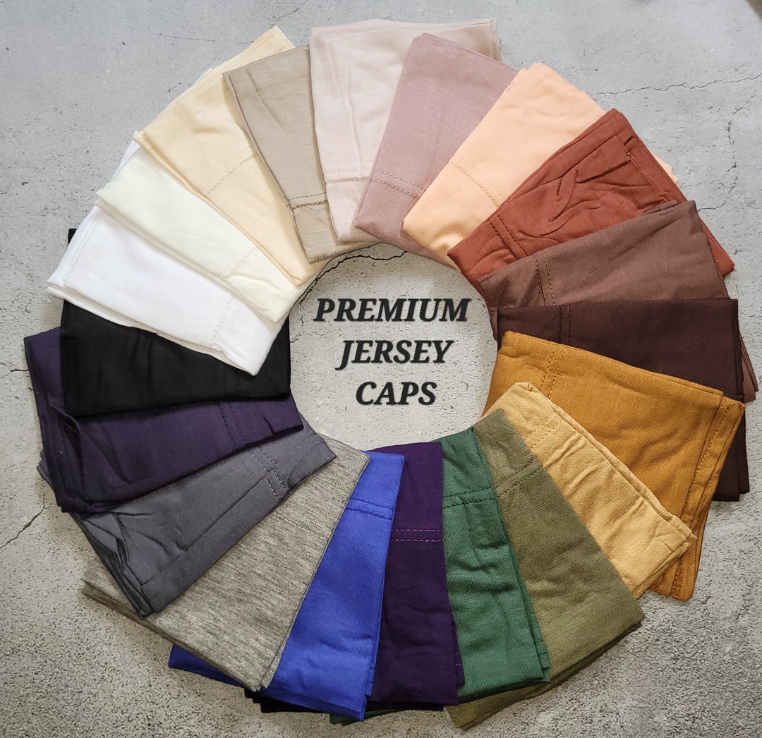 HIJAB JERSEY CAP Tube Premium Quality Bonnet Cap Chemo Shawl Hijab ...