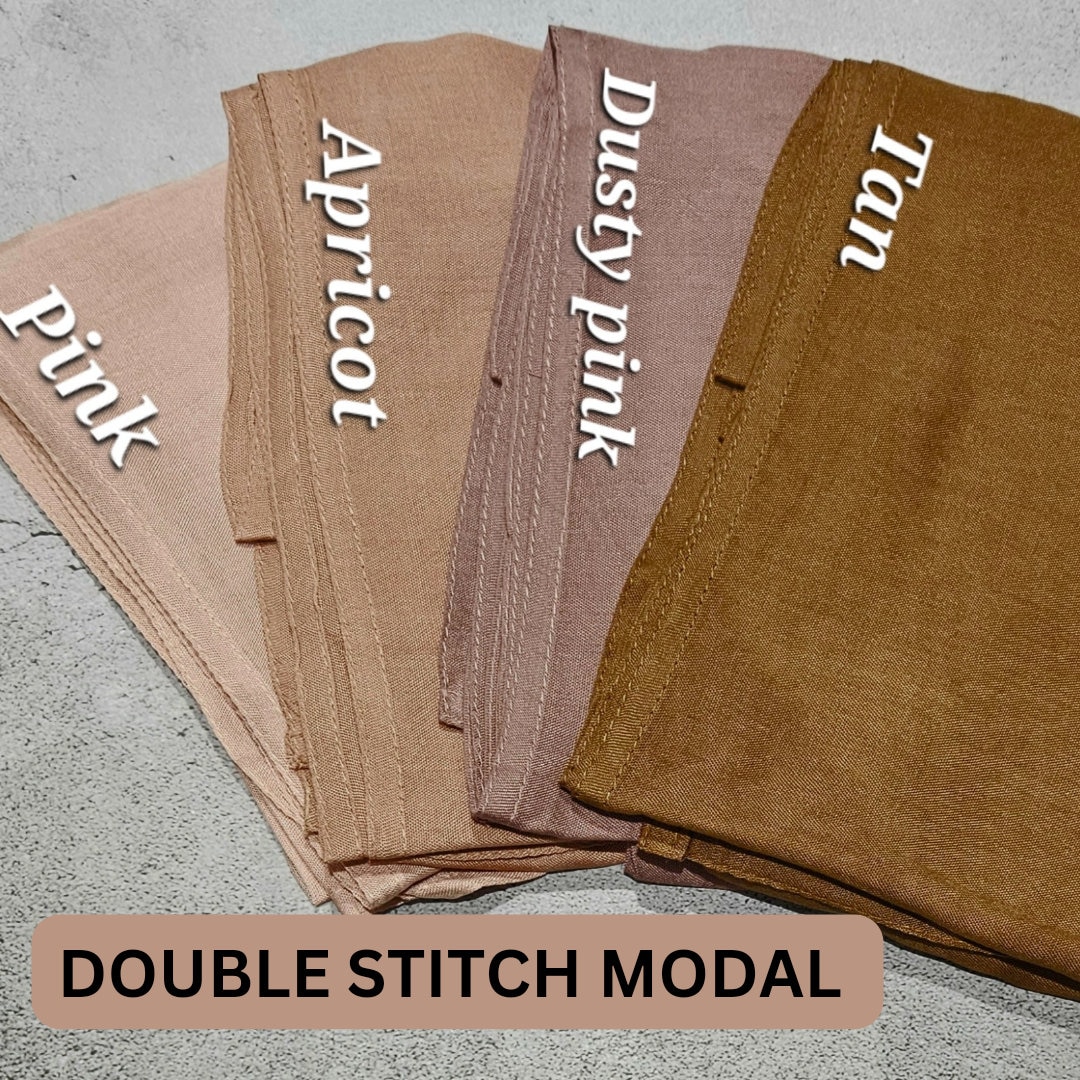 MODAL HIJABS Premium Double Stitched Edges Gift for Her Hijab Modal ...