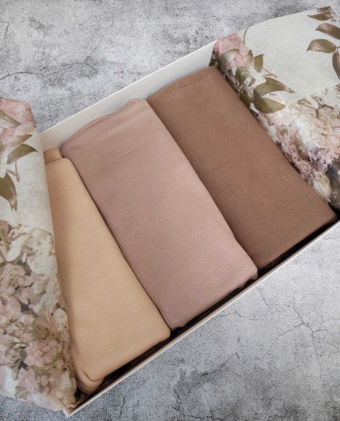 Hijab Gift Set JERSEY Hijab Set Box Gift for Her Jersey Hijab - Etsy