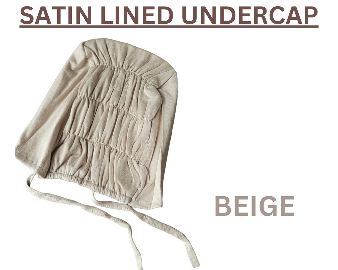 Hijab Satin Lined Undercap Hijab Silk Underscarf Satin - Etsy UK