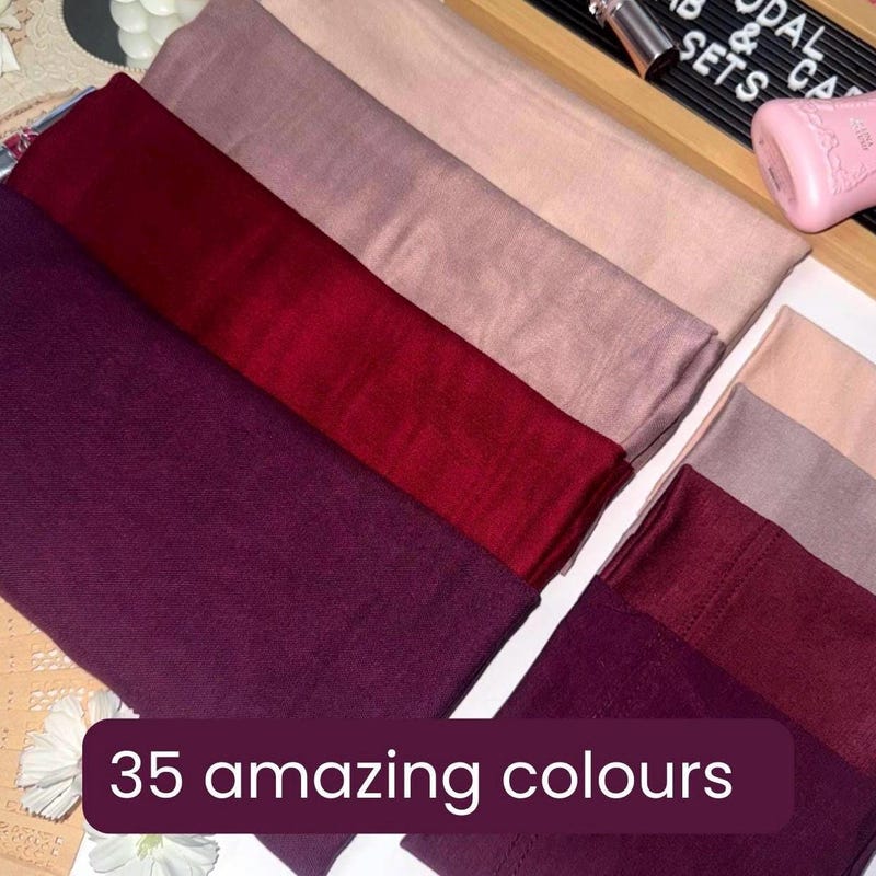 Matching Hijab With Cap - Etsy