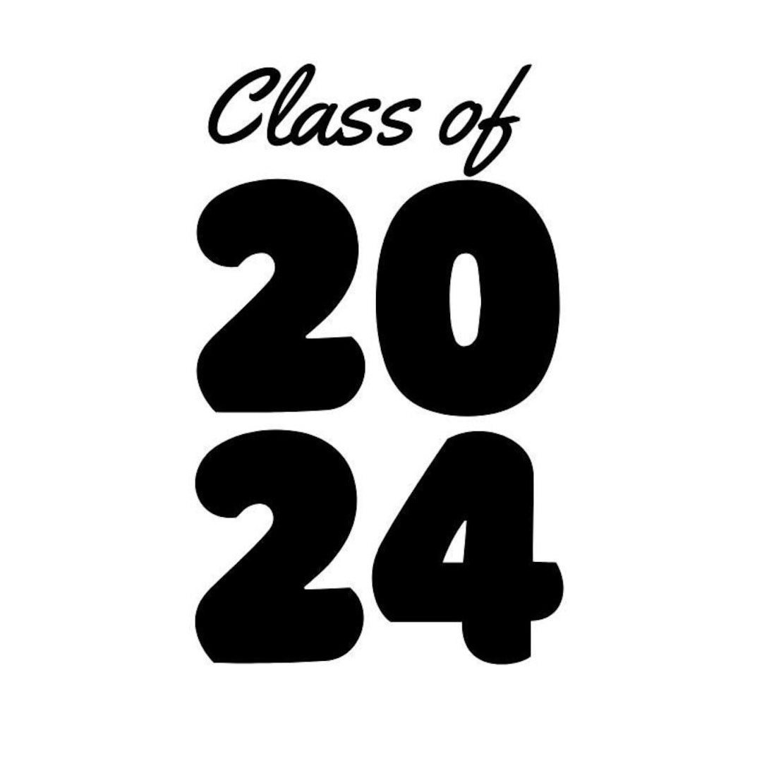 Class of 2024 Svg, Pdf, Jpeg, Png Digital File Graduation Gift for High ...
