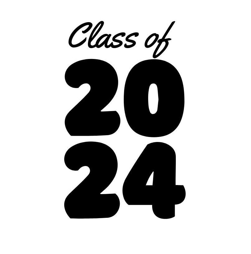 Class of 2024 Svg, Pdf, Jpeg, Png Digital File Graduation Gift for High ...
