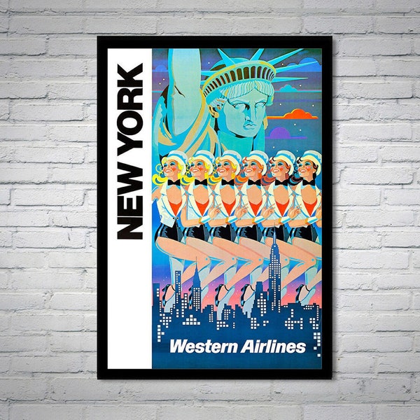 Vintage Rockettes Poster - Etsy