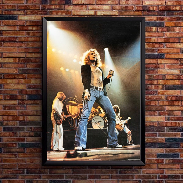 Led Zeppelin Concert Poster - Etsy