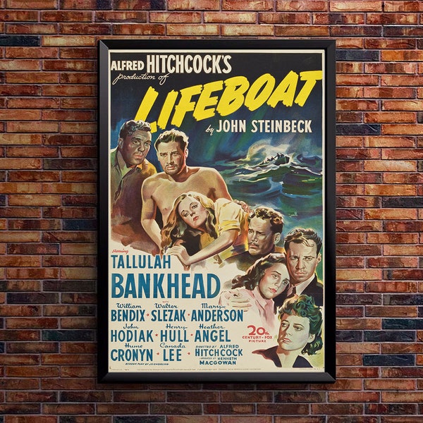 Lifeboat Movie Poster - Etsy