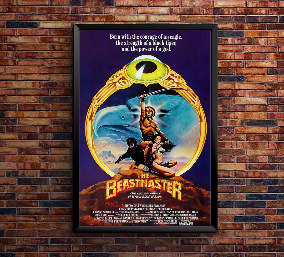The Beastmaster 1982 US Movie Poster - Etsy
