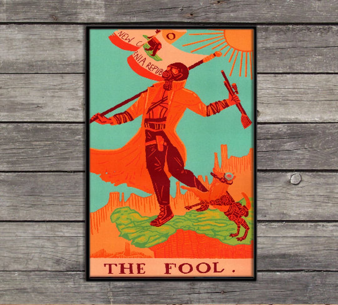 Fallout Poster the Fool Wasteland Video Game Poster Gaming Fallout - Etsy