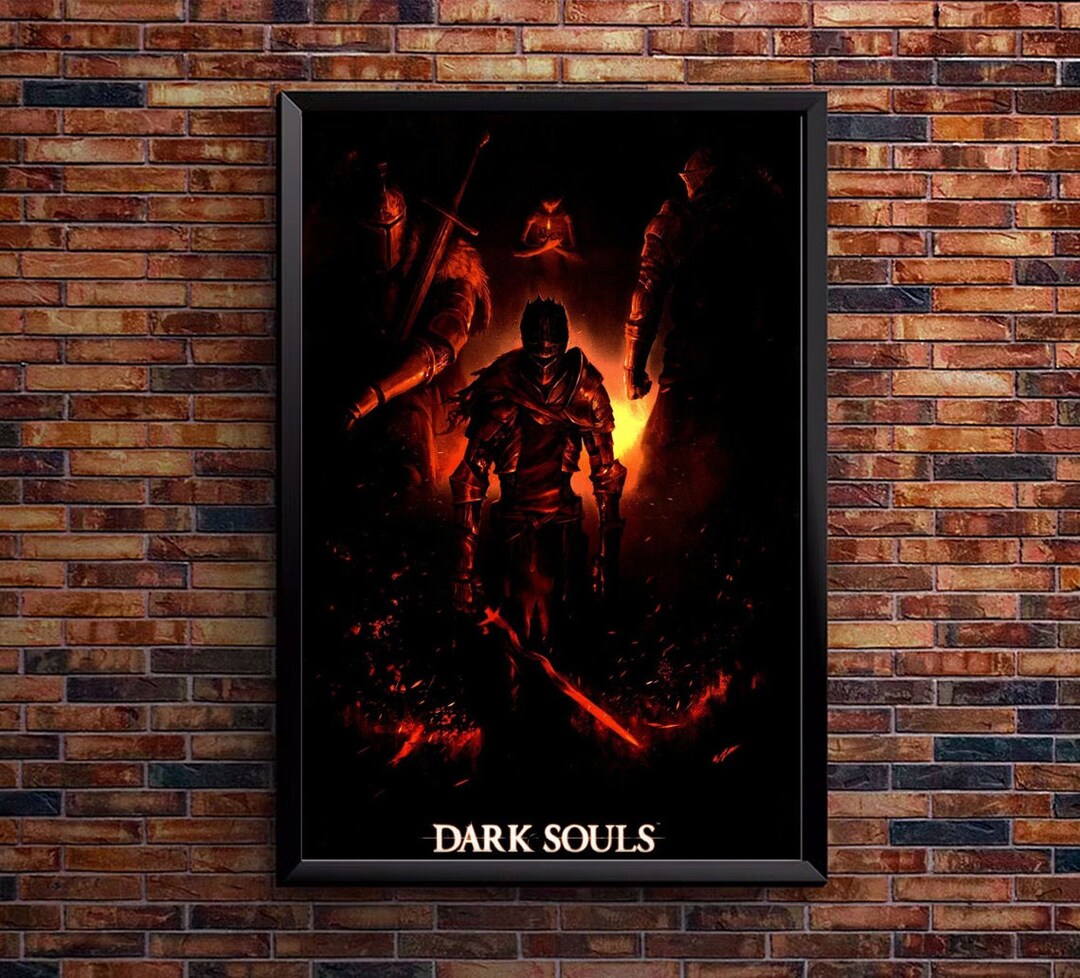 Dark Souls 2 Video Game Poster - Etsy