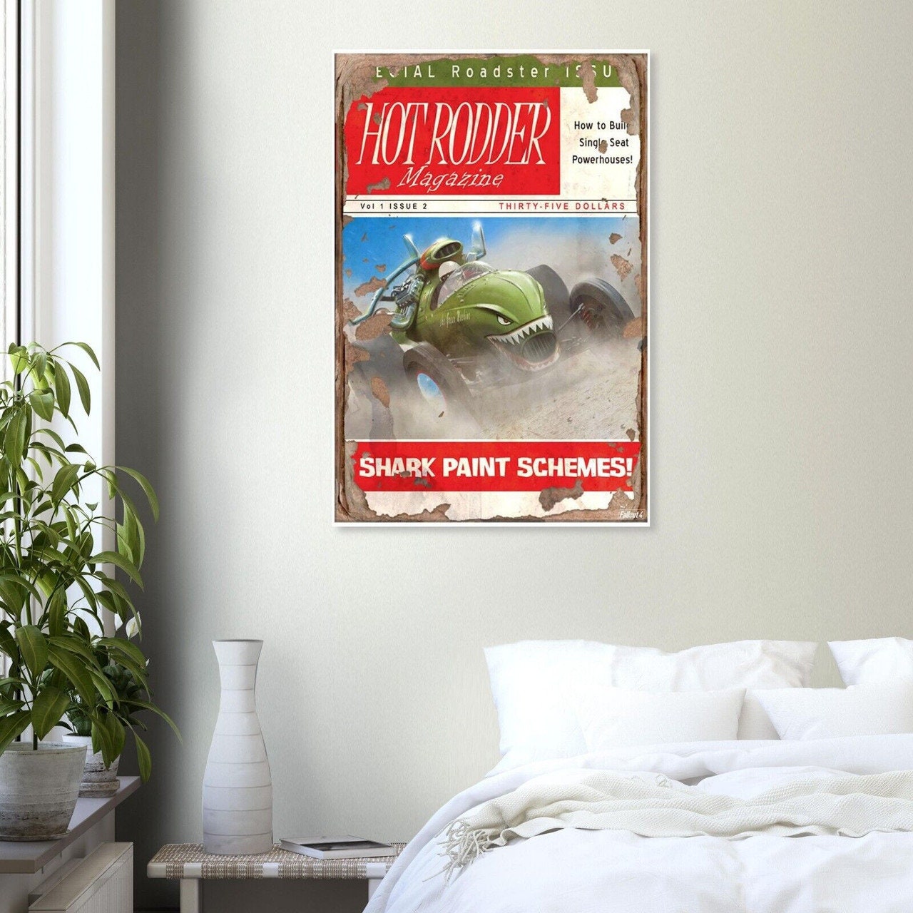 Hot Rodder Shark Paint Schemes Fallout 4 Poster - Etsy