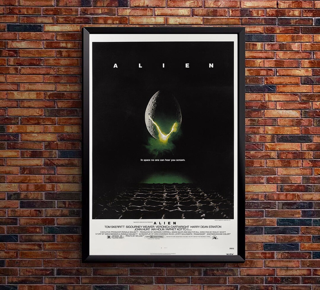Aliens 1979 US Movie Poster - Etsy