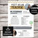 Editable Meet the Teacher Sign Back to School Printable - Etsy